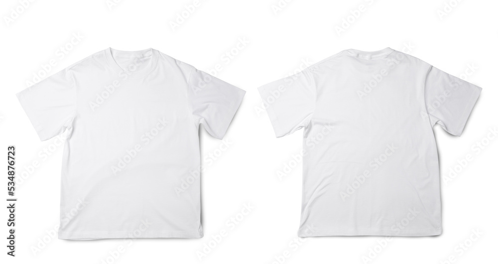 White Oversize T shirt mockup, Realistic t-shirt. Stock Photo | Adobe Stock