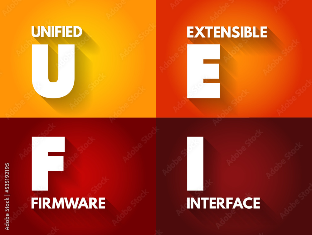 UEFI Unified Extensible Firmware Interface - publicly available ...