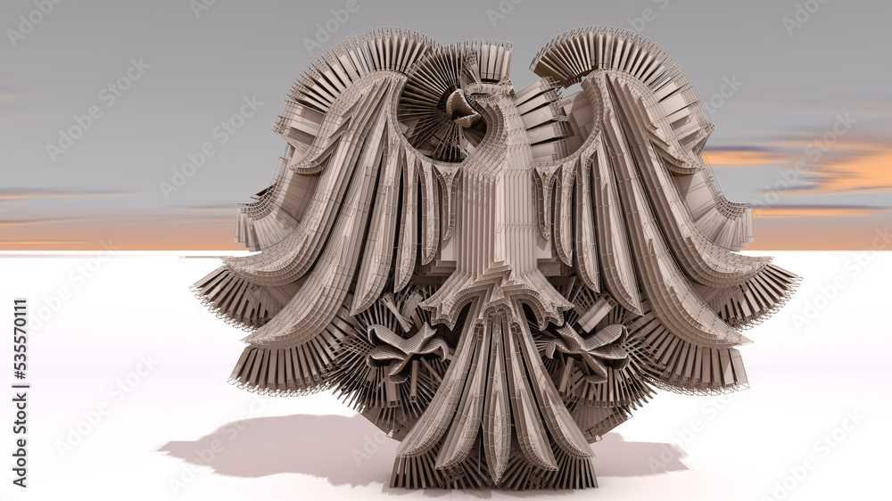 All about an eagle and the beauty of its wings. If turned into a mega ...