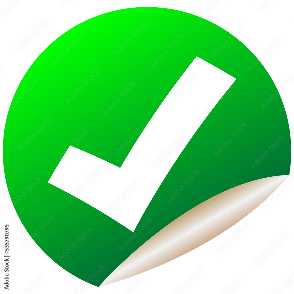 check icon PNG image. Stock Illustration | Adobe Stock