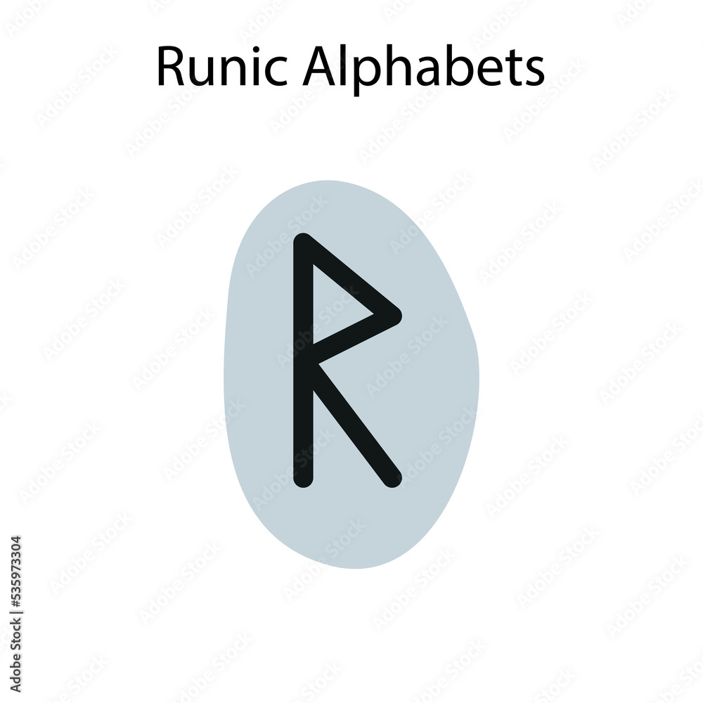 Runic Alphabets. Complete collection of Rune alphabet, futhark. Writing ...