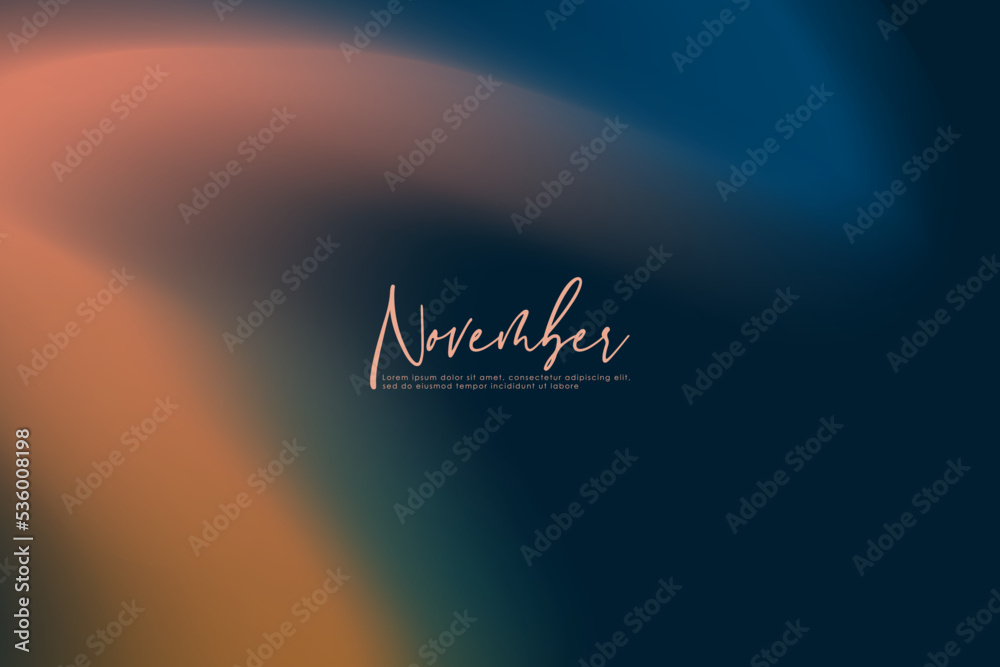 Page design inspiration with abstract background. Shades of blue ...