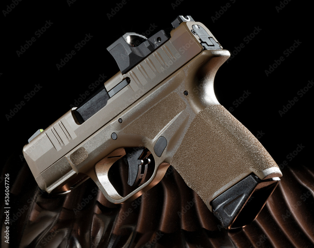 Polymer pistol Stock Photo | Adobe Stock