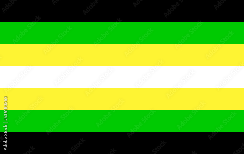 Metagender flag vector illustration. Including multiple non-binary ...