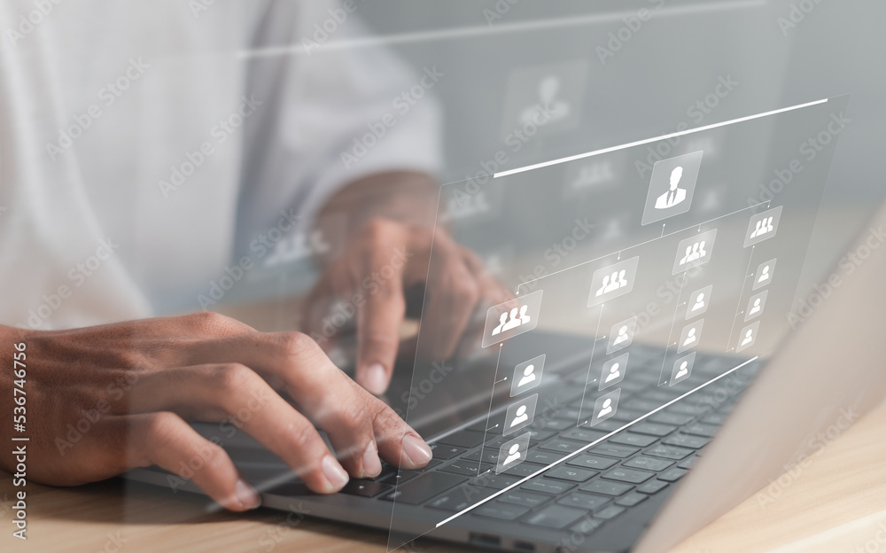 Business Process And Workflow Automation With Flowchart Organization Chart With Hierarchy