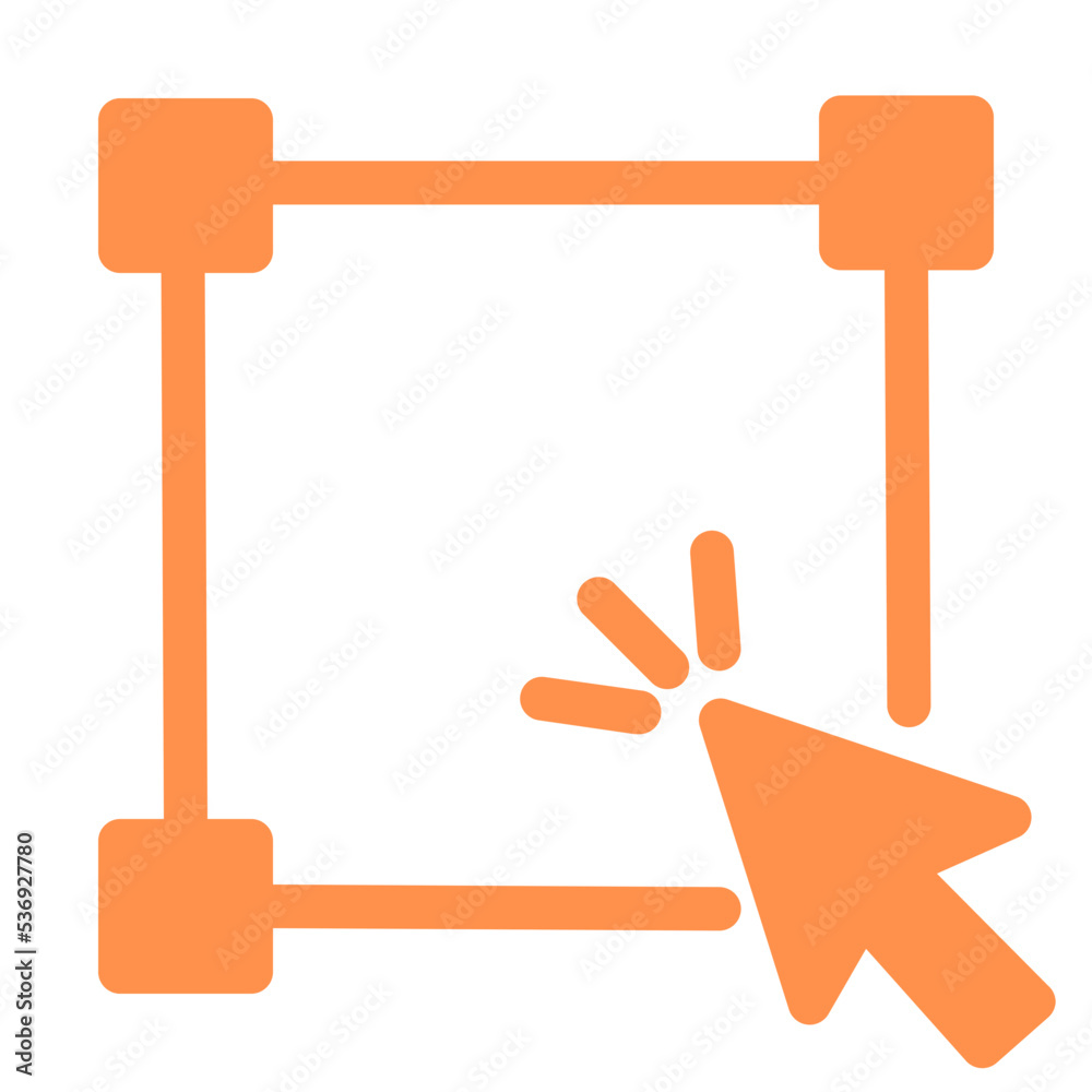 Vector de Stock pointer graphic design cursor icon | Adobe Stock