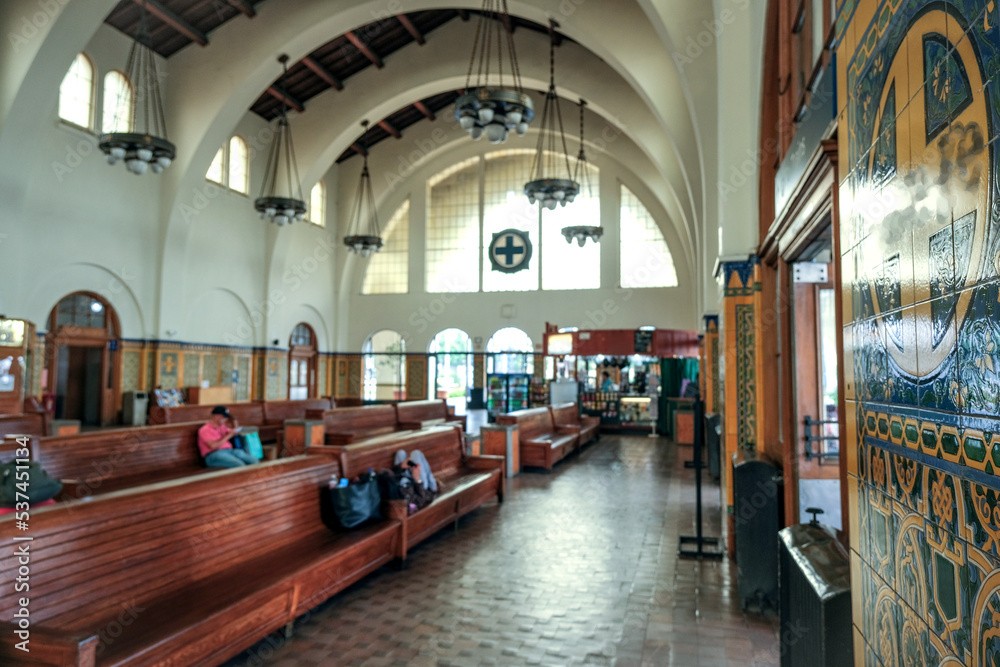 Famous San Diego sightseeing city skyline landmark Depot train station ...