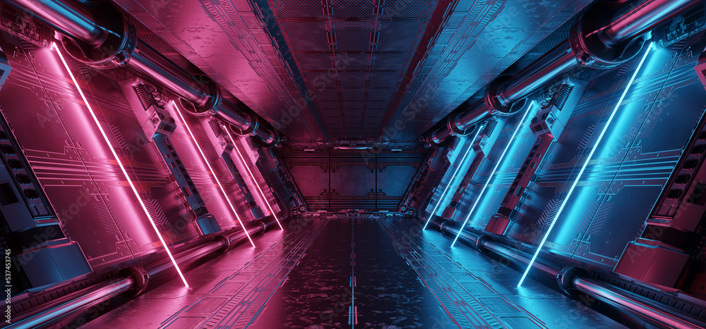 inside space station background