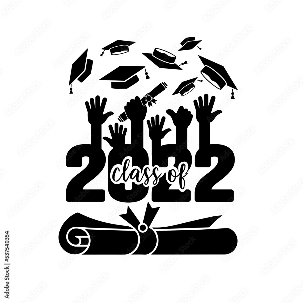 Graduation SVG Bundle, Class of 2022 SVG, Digital Download, Cut File ...