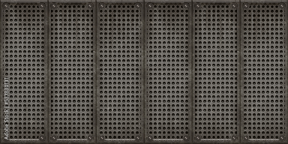 Seamless steel floor plate background texture. Tileable industrial ...
