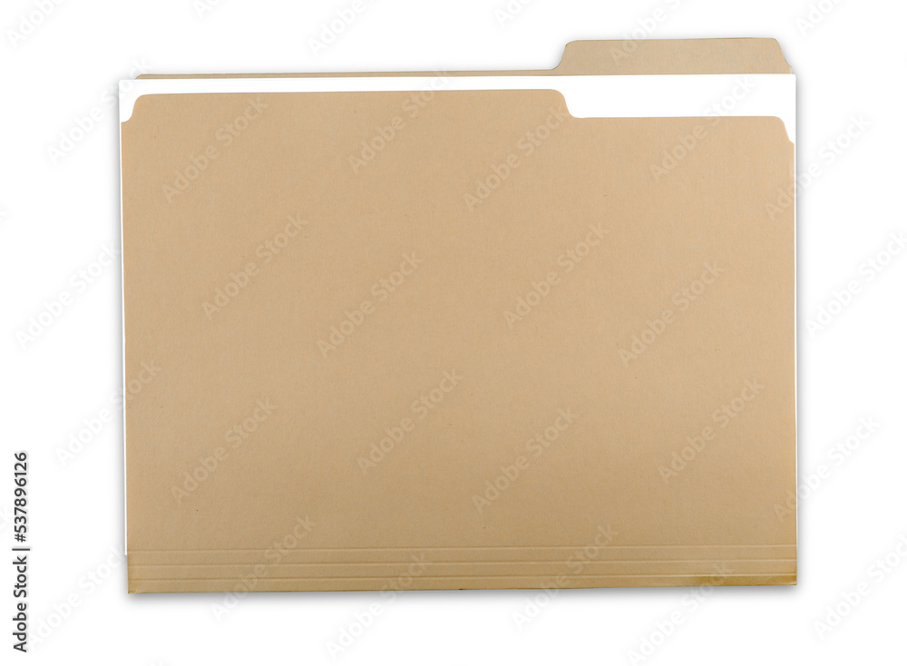 File Folder with Documents Stock Photo | Adobe Stock
