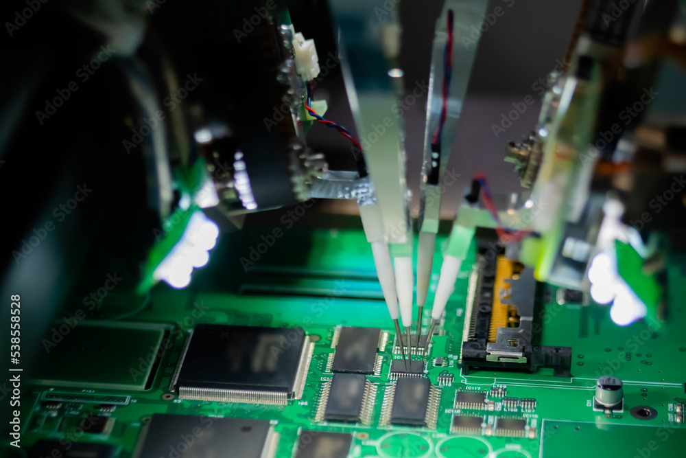 Automation machine equipment for quality testing of printed circuit ...