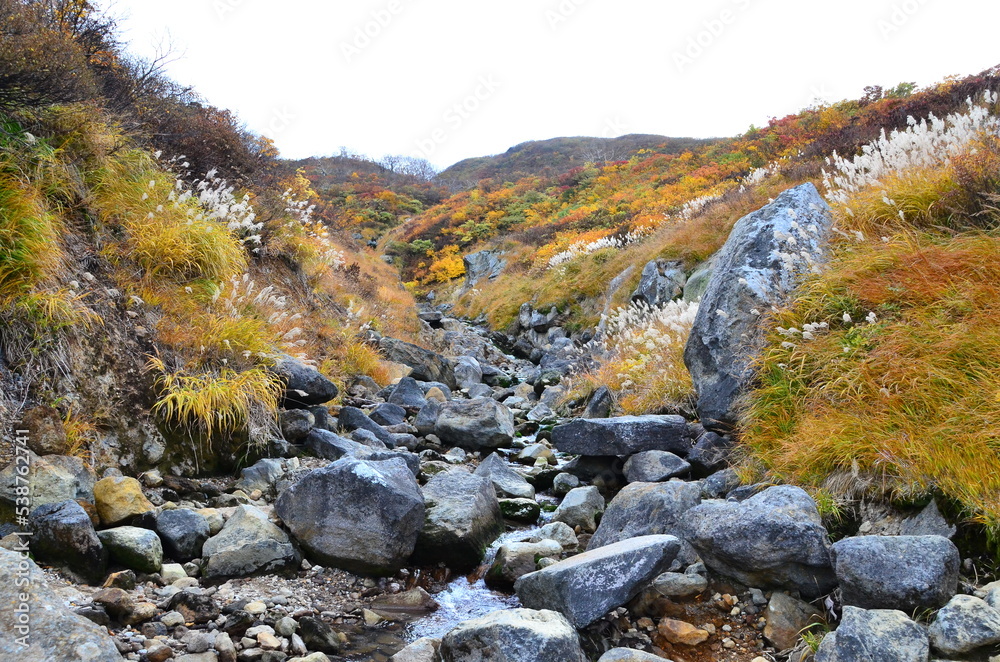 Mt Kurikoma is a volcano on the prefectural borders of Akita, Iwate and ...