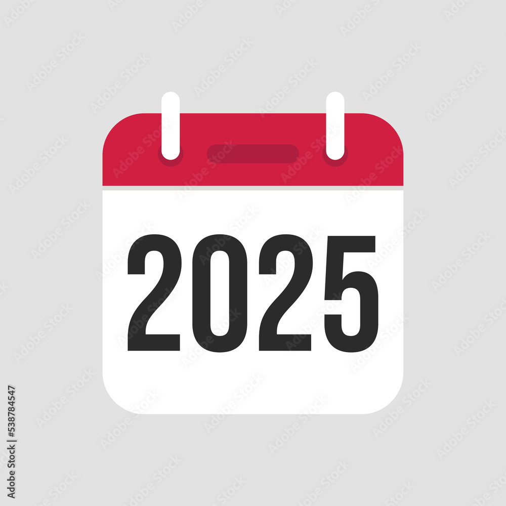 2025 Calendar icon symbol vector. Stock Vector | Adobe Stock 2025 Calendar icon symbol vector. Stock Vector | Adobe Stock