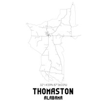 Historic Map Of Thomaston Free Stock Photo - Public Domain Pictures