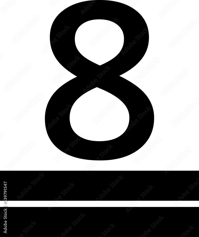 Max stack icon, eight, Packaging Symbol, transparent backgrounds Stock ...