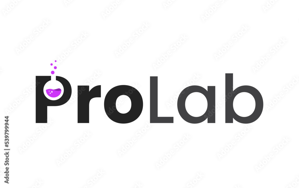 Pro Lab Wordmark Logo, Microscope medical laboratory logos, Science ...