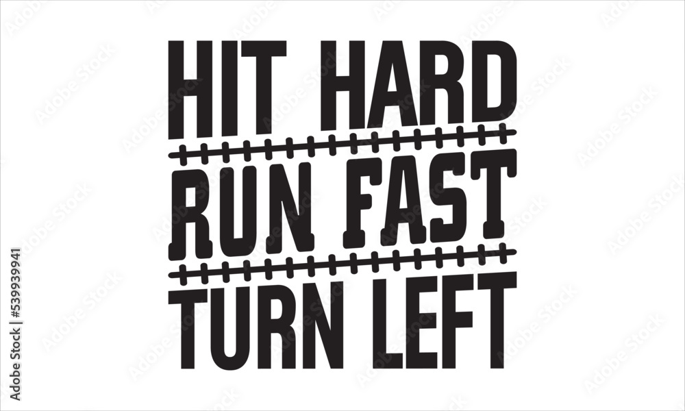 Hit hard run fast turn left SVG, baseball svg, baseball shirt, softball ...