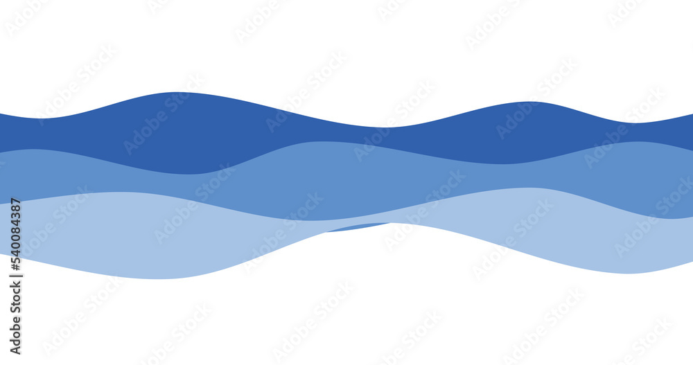 blue gradient transparent png wave liquid in the middle Stock ...