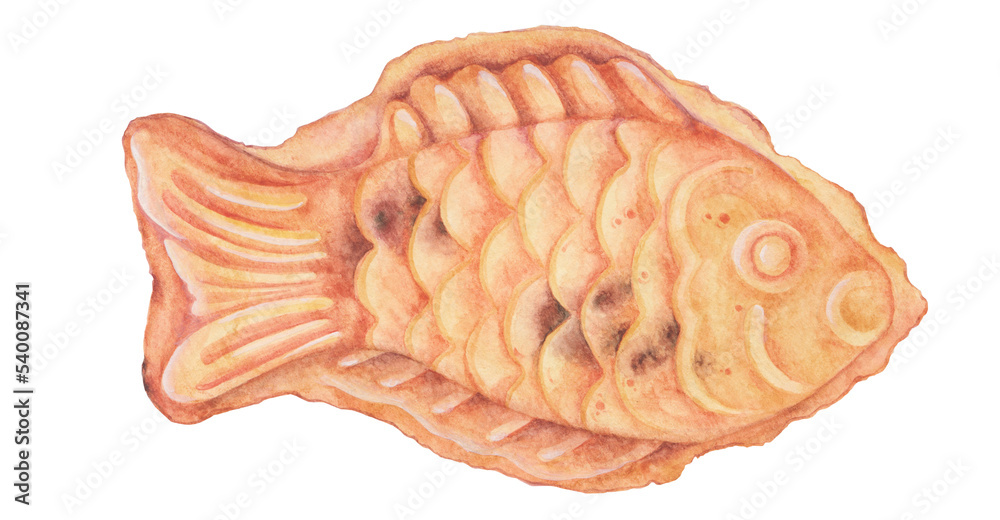 Ilustración de Stock Transparent Background Korean Fish-Shaped Pastry ...