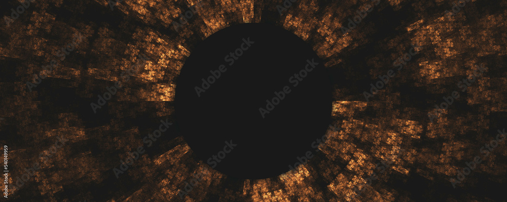 black hole with wood texture abstract background Stock Illustration ...