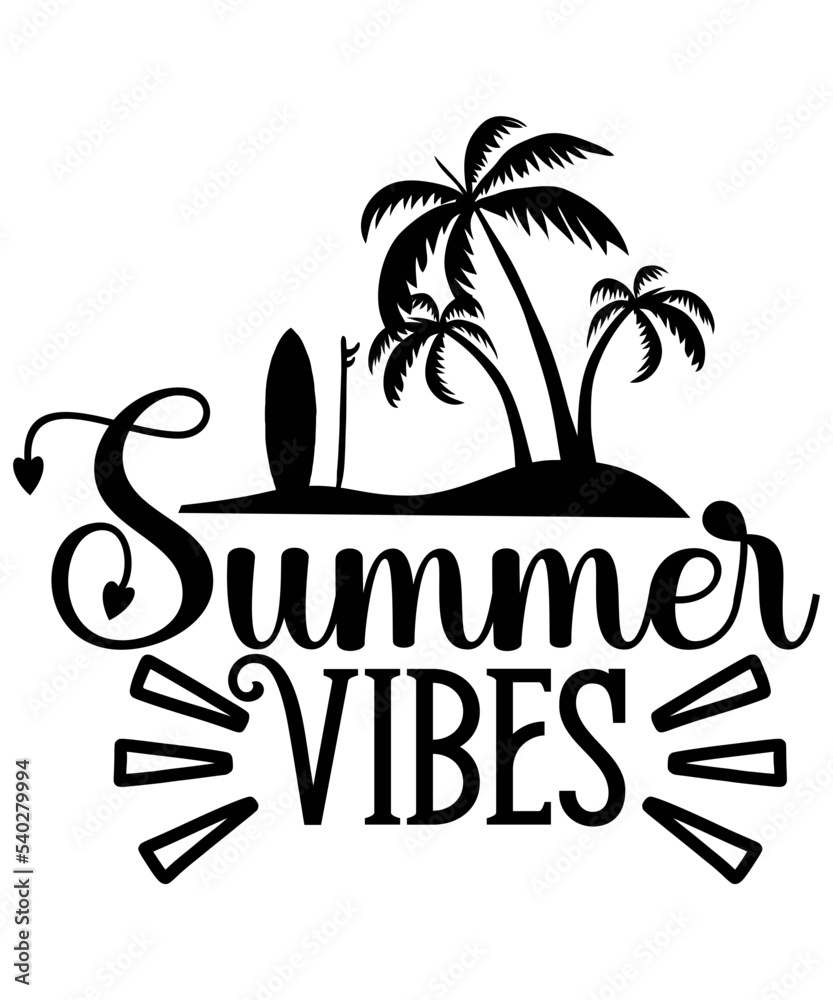 Стоковое векторное изображение «Summer Bundle SVG, Summer SVG, Bundle ...