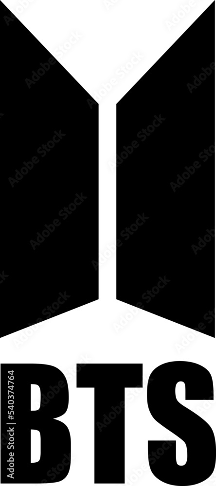 Vector de Stock bangtan logo ,kpop logo, bts logo, simple design for ...