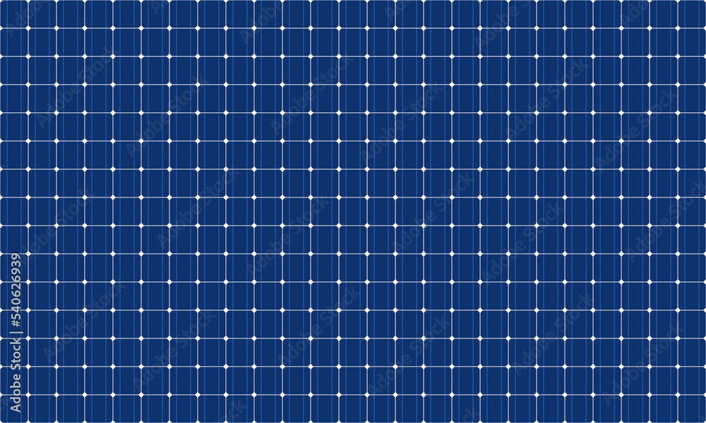 Solar panel grid seamless pattern. Sun electric battery texture. Solar ...