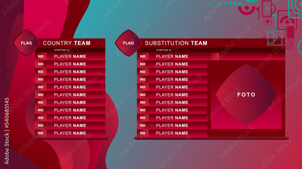 substitution template on burgundy background vector illustration ...