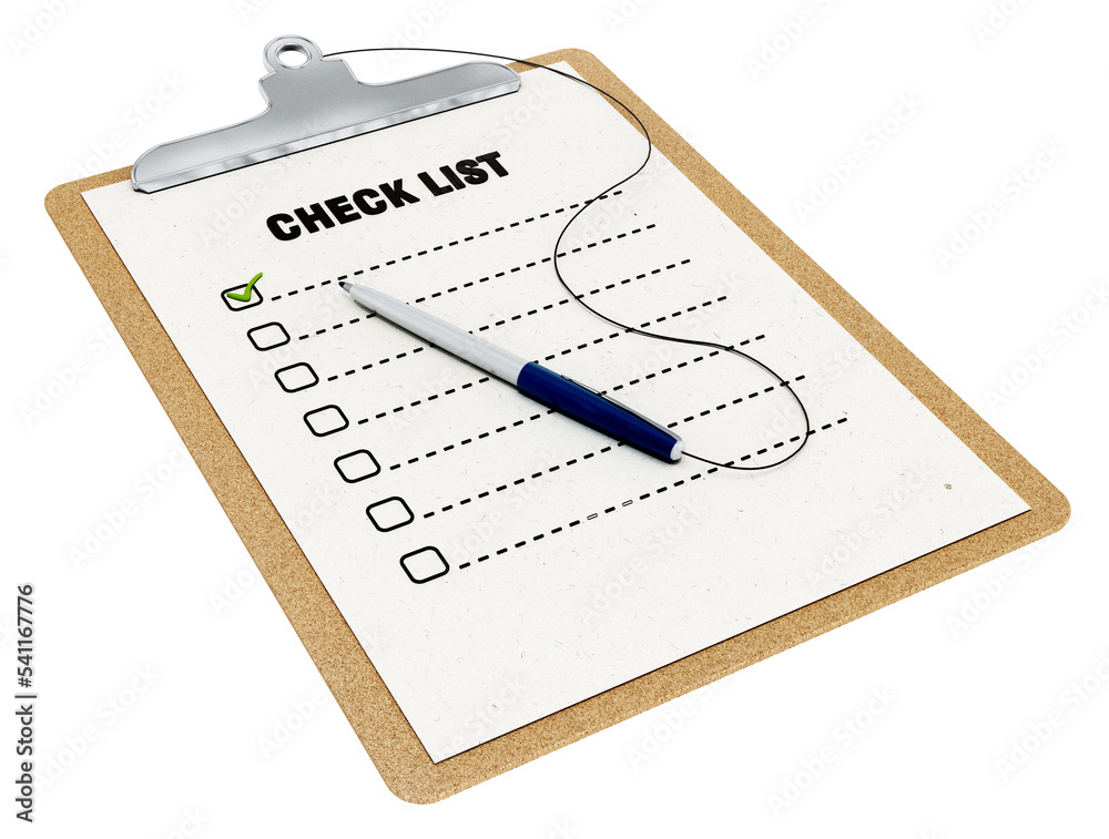 Check list on transparent background Stock Illustration | Adobe Stock