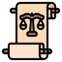 Clipart Law Scroll