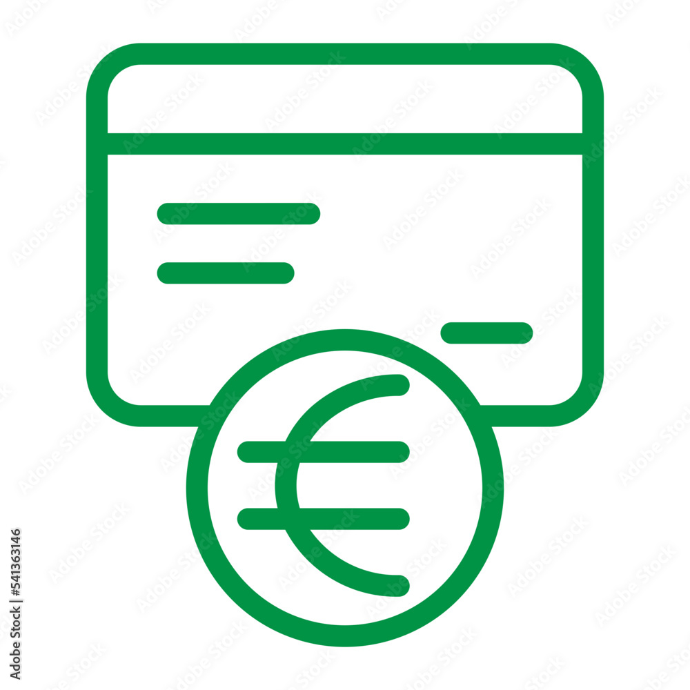 euro card Stock Vector | Adobe Stock