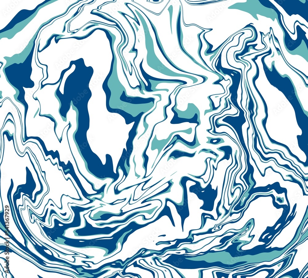 Abstract Art Seamless Pattern in Hand Drawn Pastel Colors Seventies ...