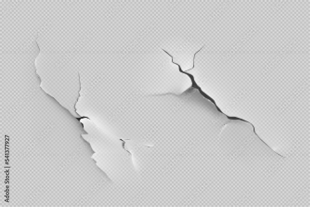 Stock-Vektorgrafik „Grunge texture of peeling old paint, cracks in torn ...
