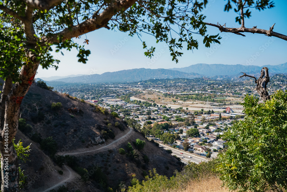 urban neighborhoods hiking trails and hills Stock Photo | Adobe Stock