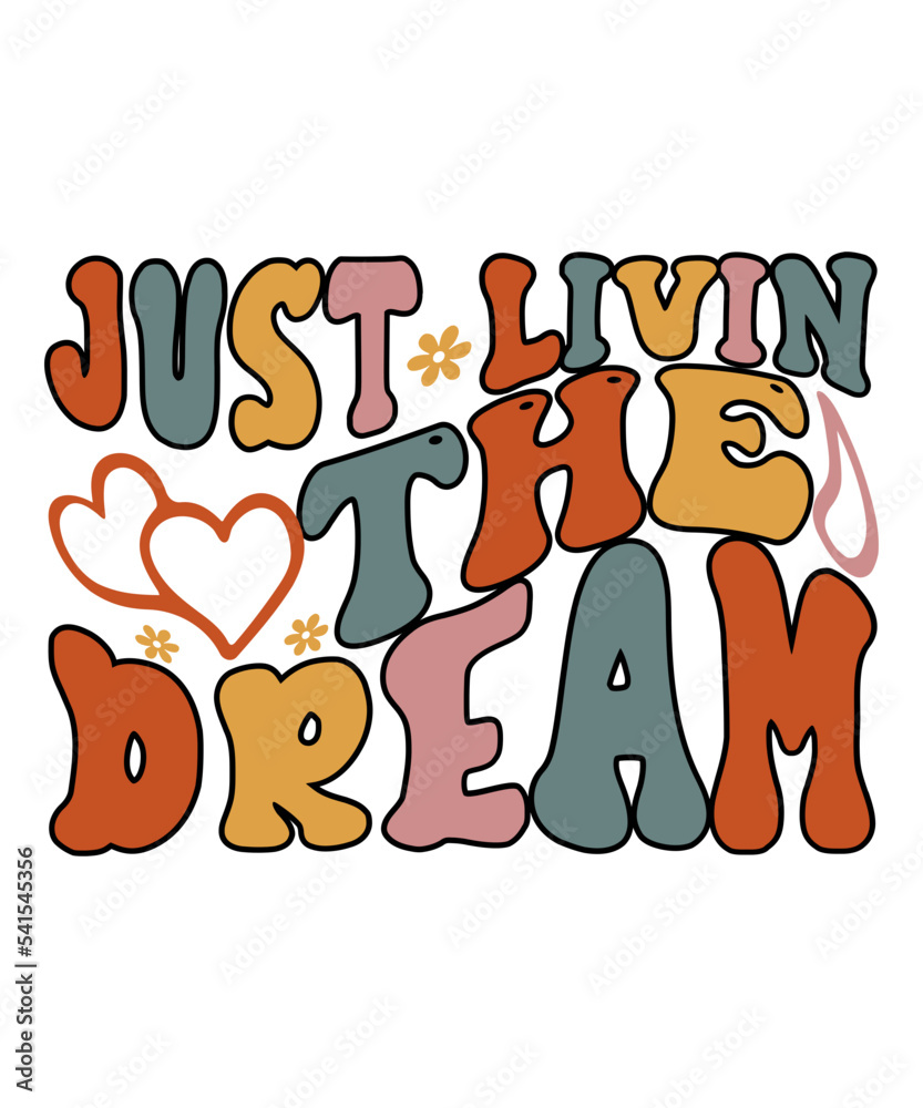 Vector de Stock Groovy Inspirational Bundle Svg, Groovy Svg,Boho Svg ...