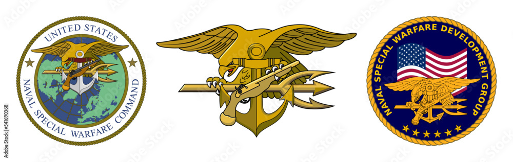 Vector Del Logotipo De Los Navy Seal Naval Base San Diego