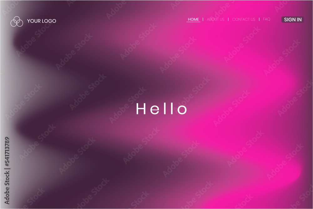 Minimalist landing page background. Website UI design background ...