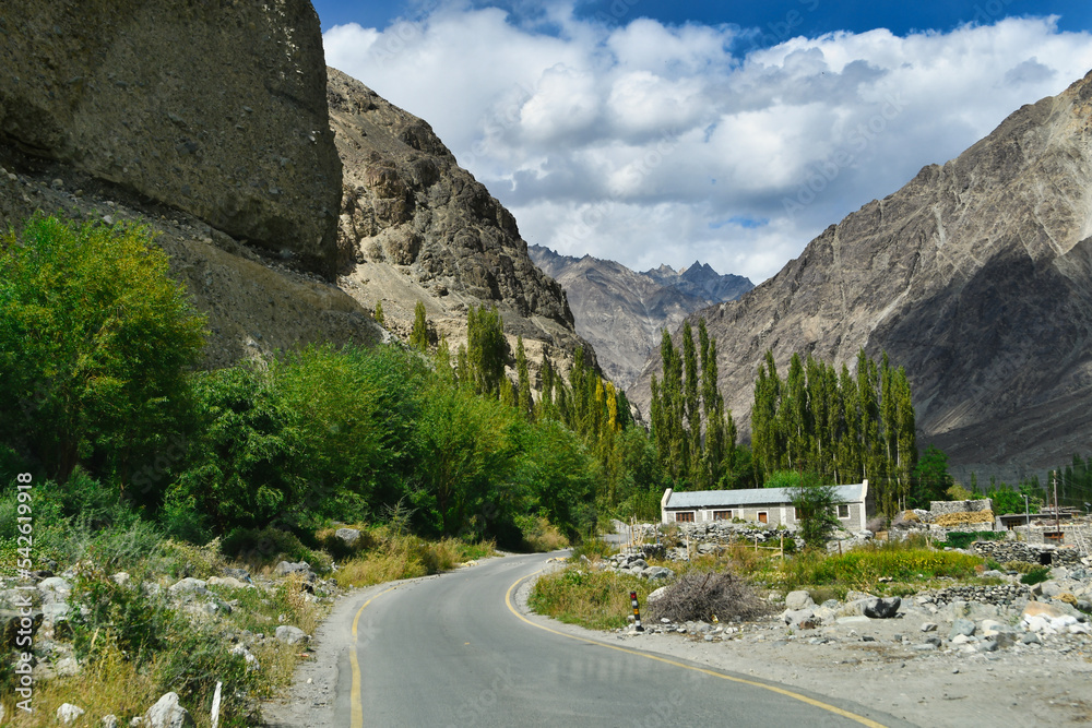 Hunder to Tyakshi, Nubra Valley, Ladakh (India) Also known as Takshi is ...