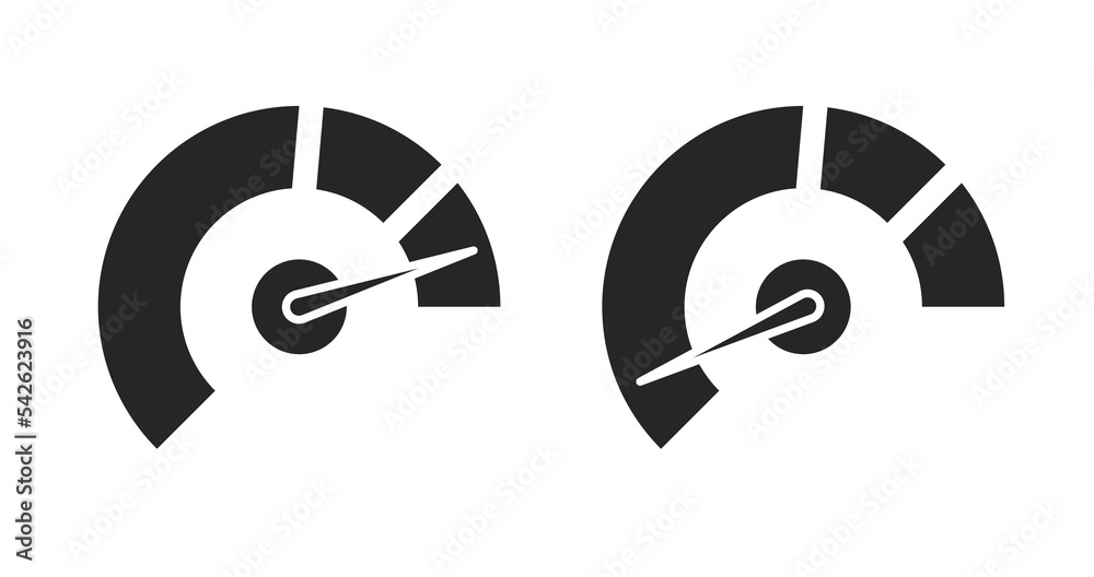 Gauge pressure dashboard icon pictogram vector or speed benchmark power ...