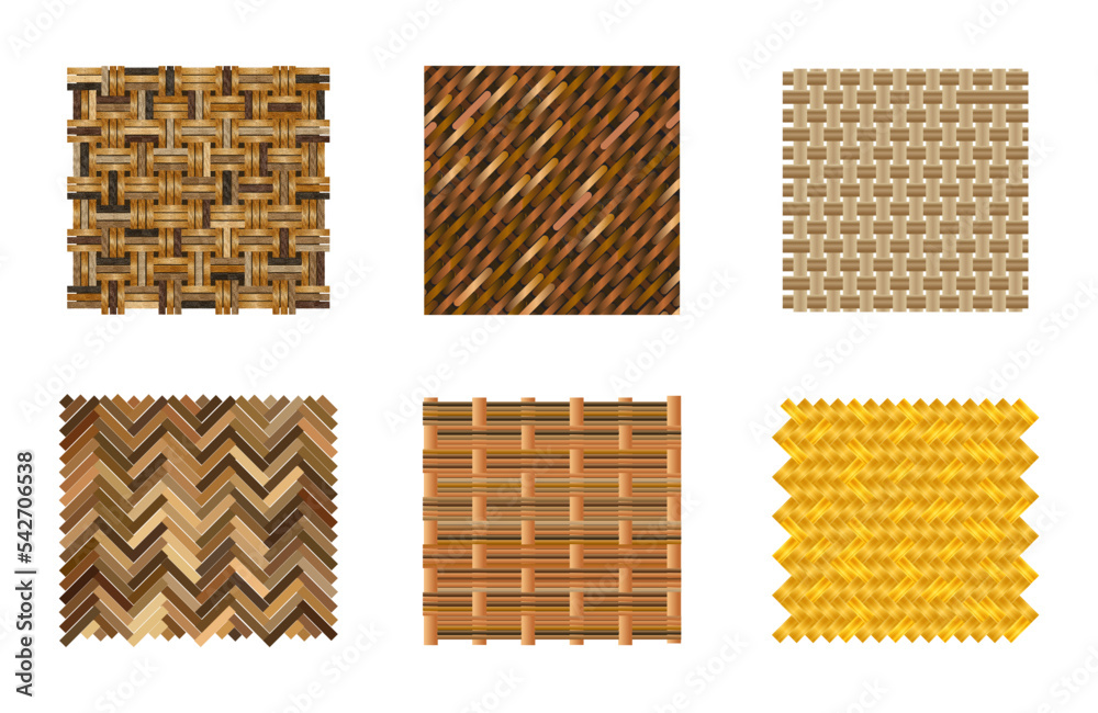 Traditional native Bamboo mat amakan pattern design Stock Vector ...