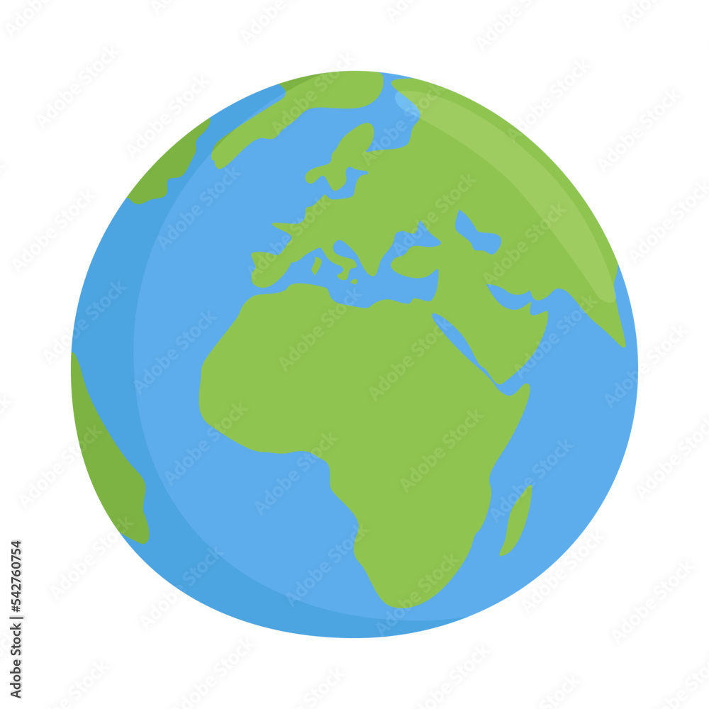 World Sign Emoji Icon Illustration. Earth Globe Vector Symbol Emoticon ...