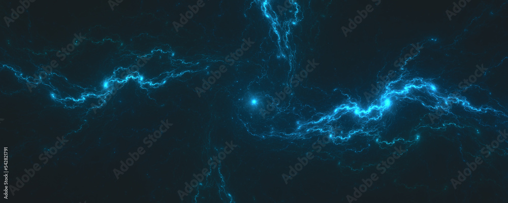 blue lightning explosion abstract background Stock Illustration | Adobe ...