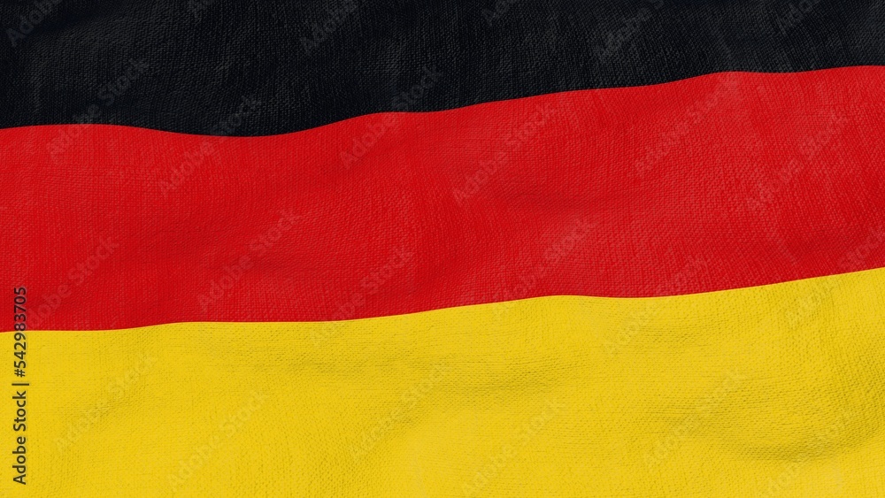 Fahne, Deutschland, Flagge, Germany Stock Illustration | Adobe Stock