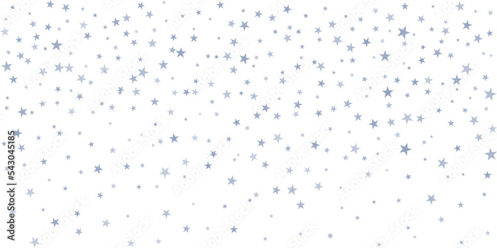 Silver stars vector background, sparkling Christmas confetti falling ...