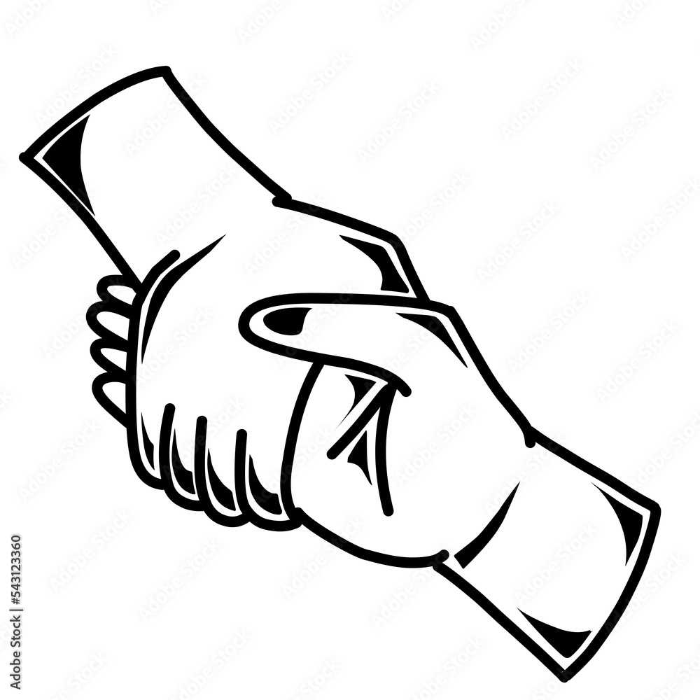transparent png image of hands shaking Stock Illustration | Adobe Stock