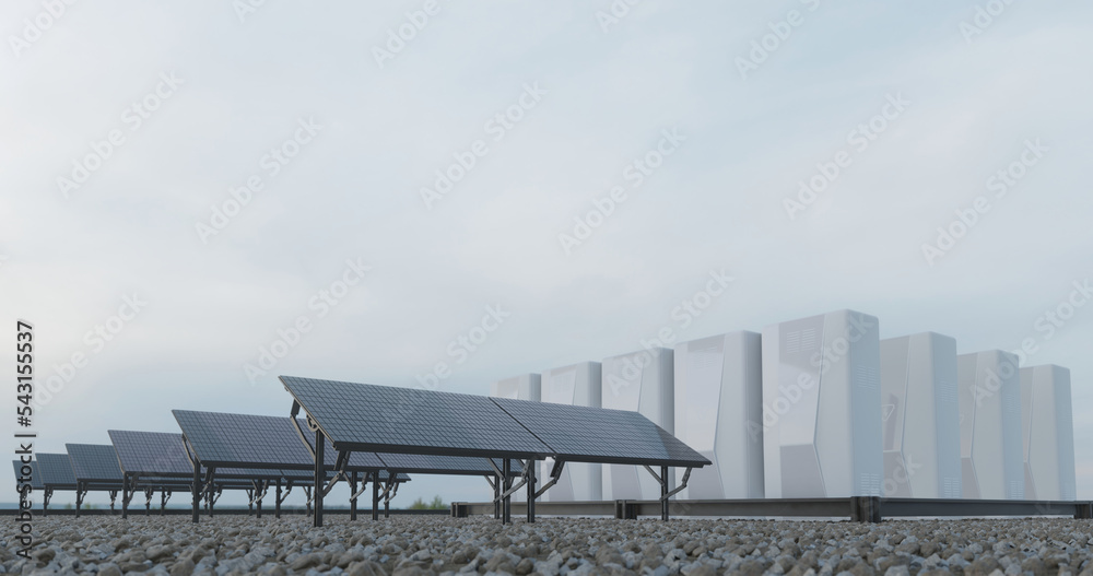 Concept energetic technology. Dawn of new renewable energy technologies ...