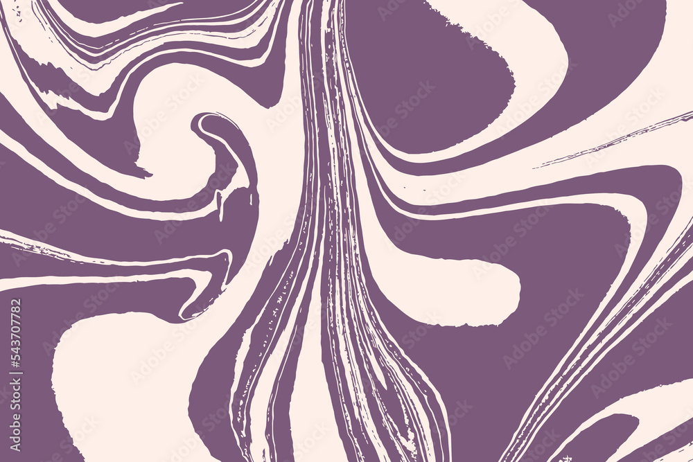 Beautiful purple marble pattern. Art in color. Ebru- Turkish paper ...
