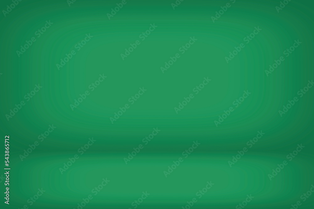 Abstract Luxury Quiet Wave Green Gradient Studio Backdrop, Suitable for ...