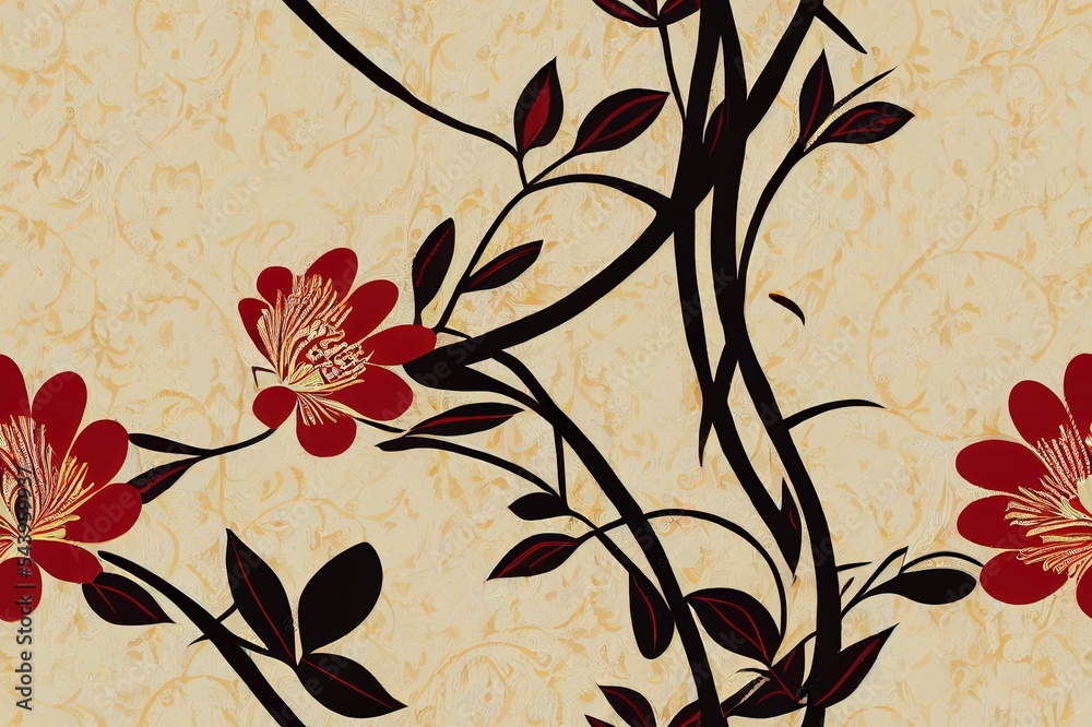 beautiful and elegant border design, motifs and paisleys vintage Design ...